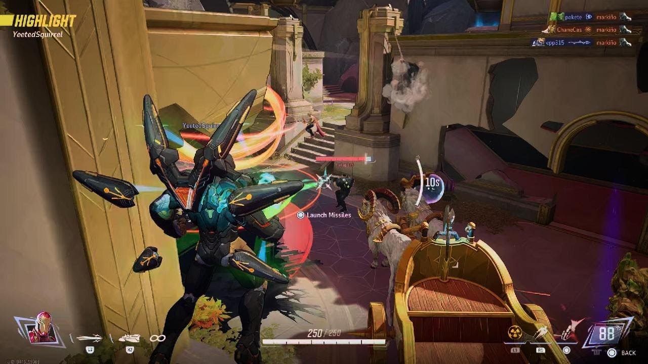 Marvel Rivals Iron Man unibeam blasting! - YouTube