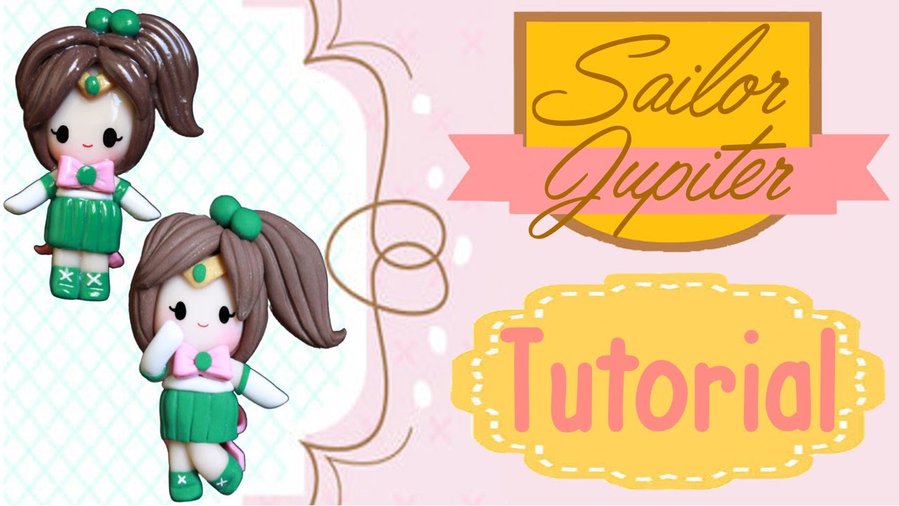 Sailor Jupiter Chibi | Polymer Clay Tutorial - YouTube