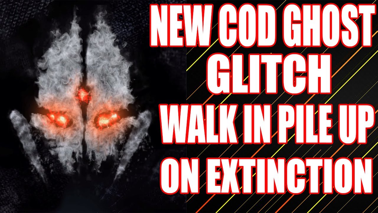 NEW epic cod ghost glitch for awakening easy walk in pile up - YouTube