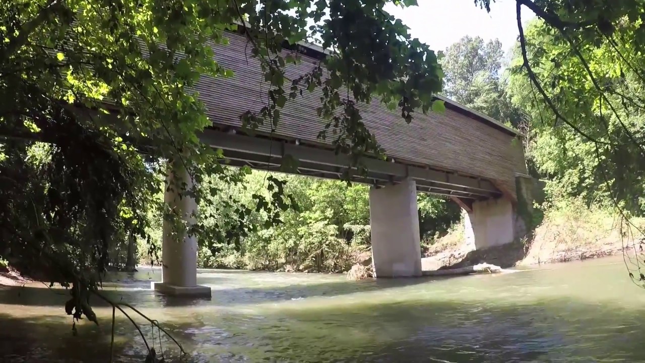 VDOT Roadtrips: Meems Bottom Covered Bridge - YouTube