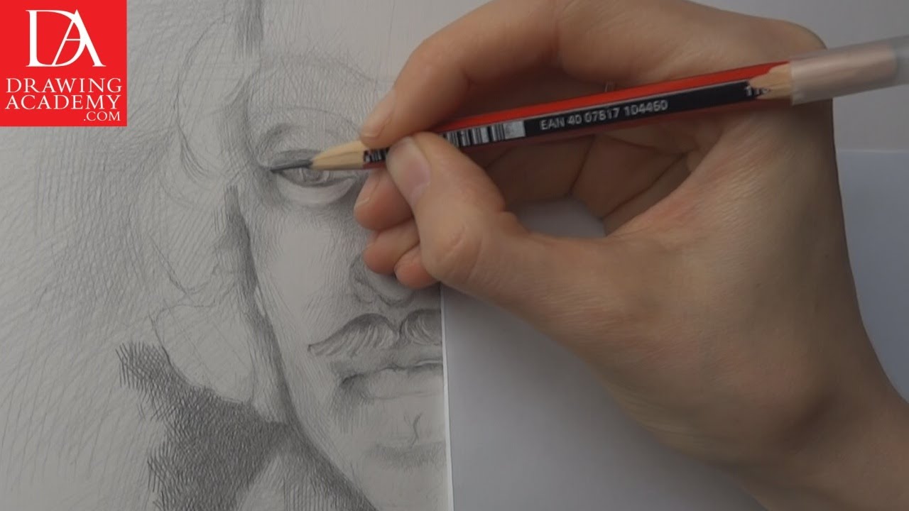 Drawing a Man presented by Drawing Academy .com 14-2 - YouTube