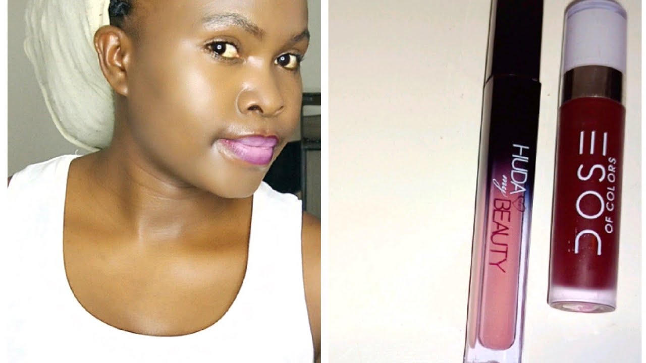 OMBRE LIP TUTORIAL 💋/TRIED MIXING TWO LIPSTICKS 💄 - YouTube