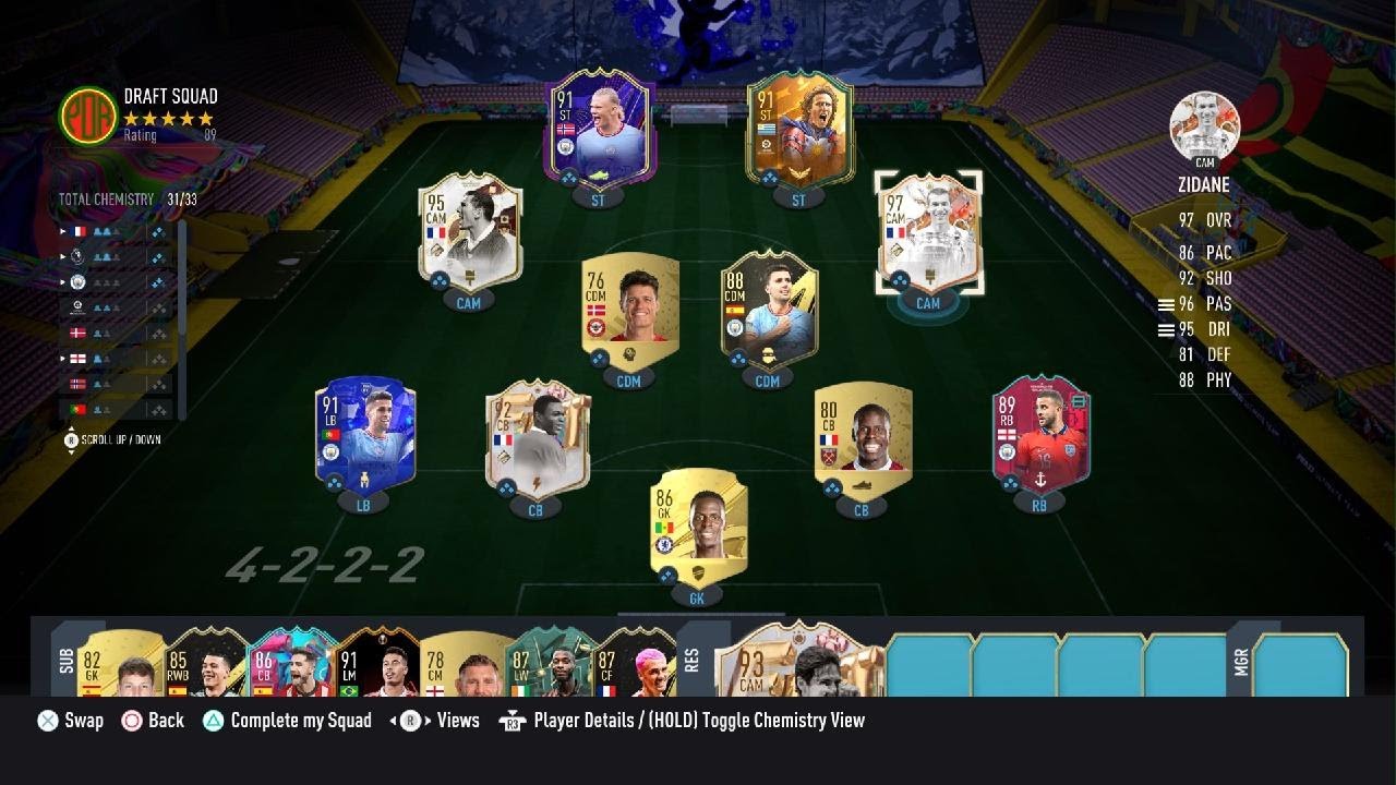 2 zidane in 1 draft - YouTube