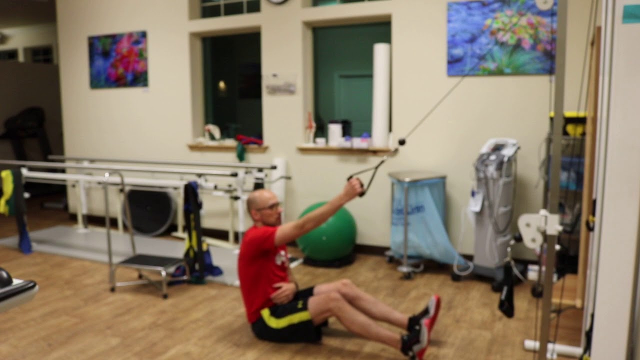 Seated 45 Degree Row - YouTube