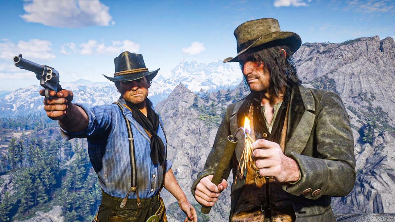 Red Dead Redemption 2 but it's just bad decisions - YouTube