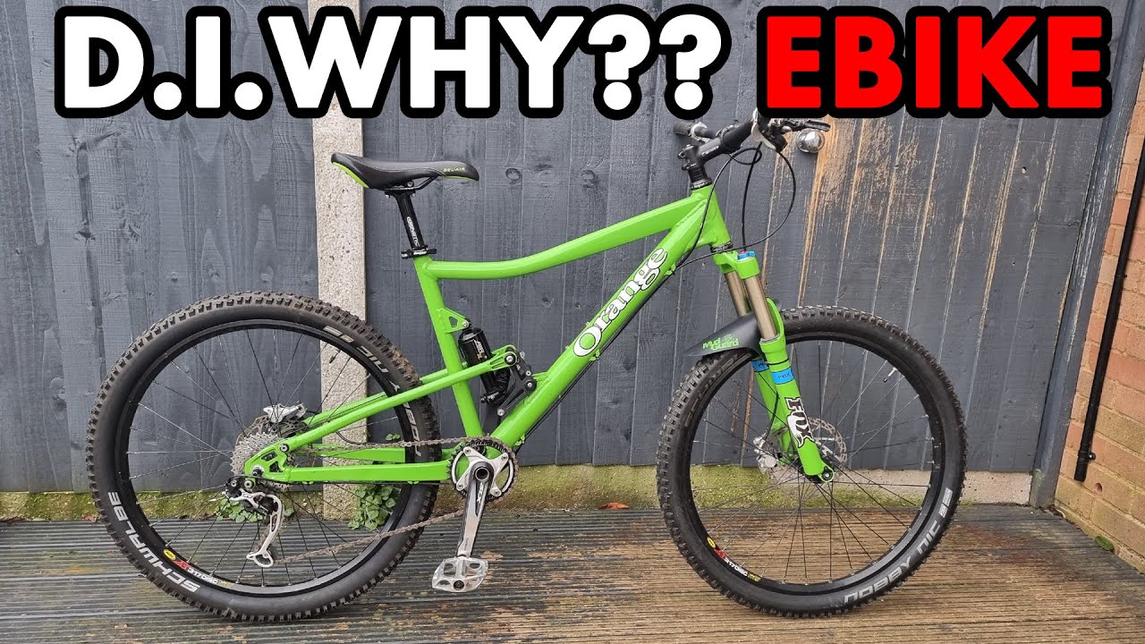 EBIKE to MOUNTAIN BIKE CONVERSION! - YouTube