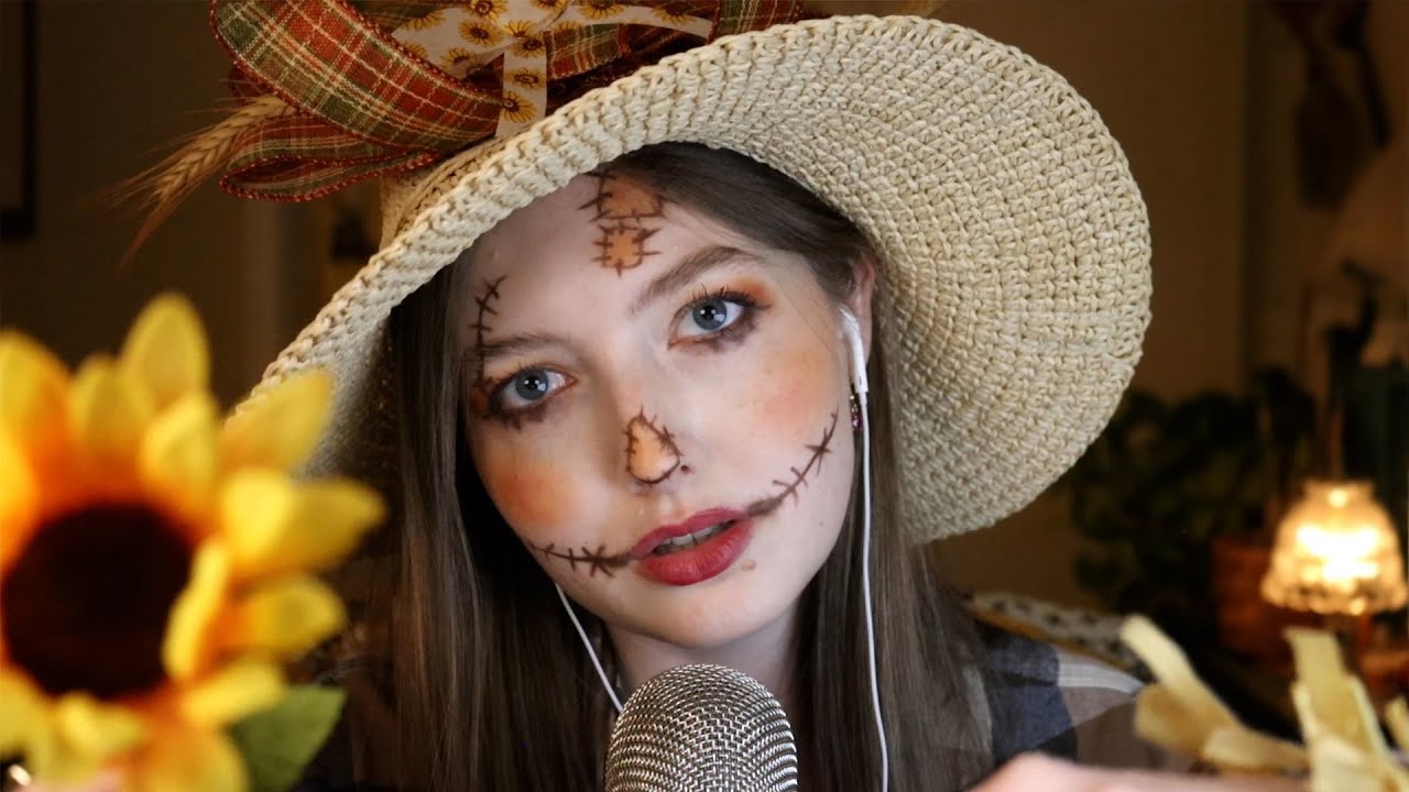 ASMR Relaxing Visuals & Whispers with Delay 🌻🎃 - YouTube