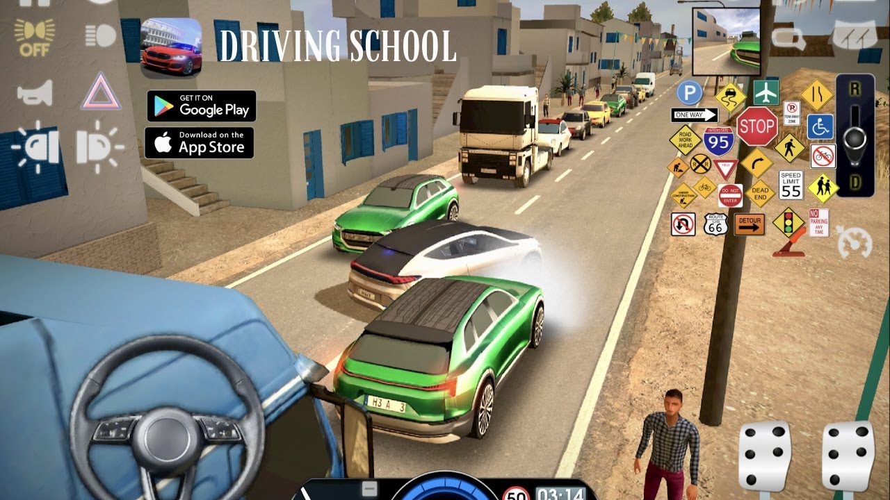 Driving School Simulator | Android & iOS gameplay - YouTube
