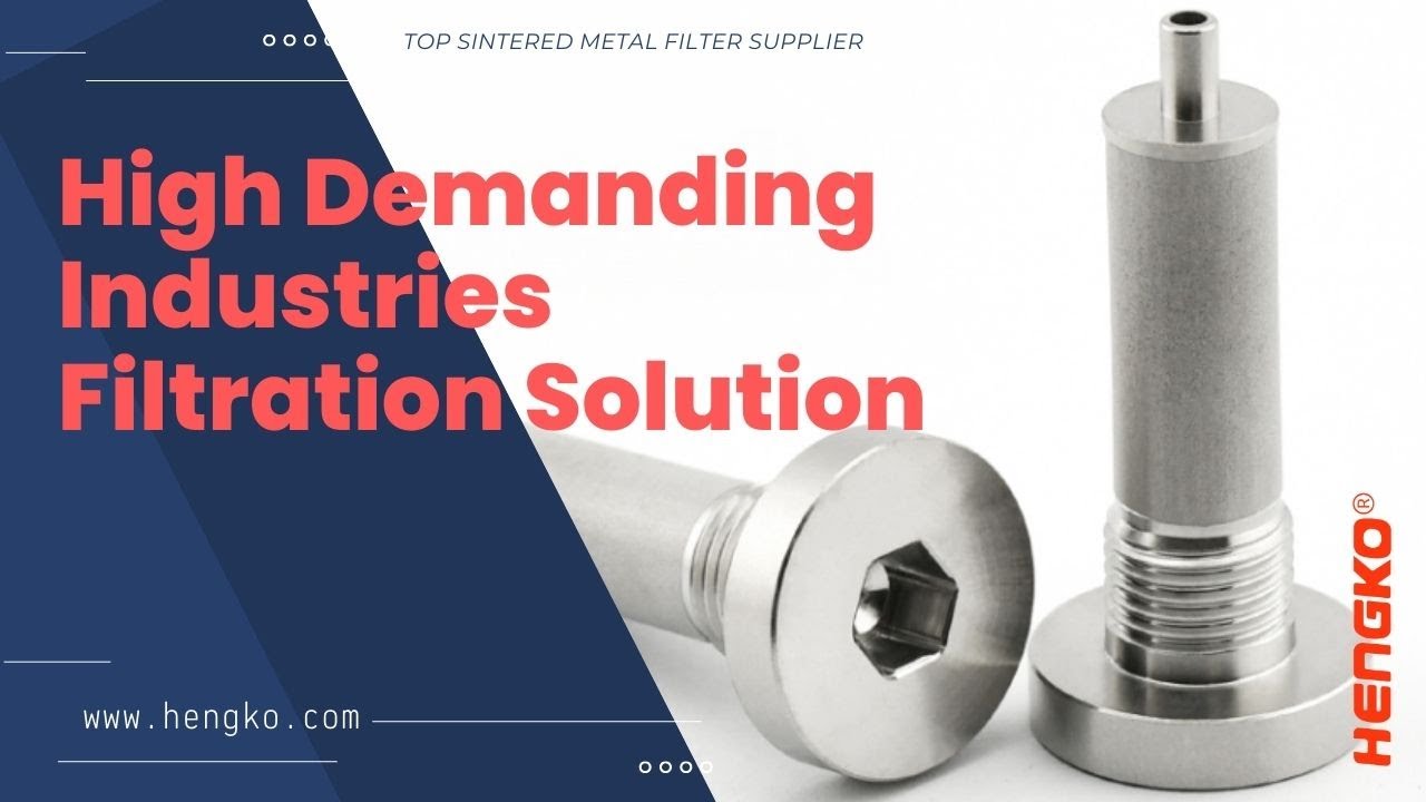 Industry Leading Filtration Solutions Supplier - HENGKO's Sintered ...