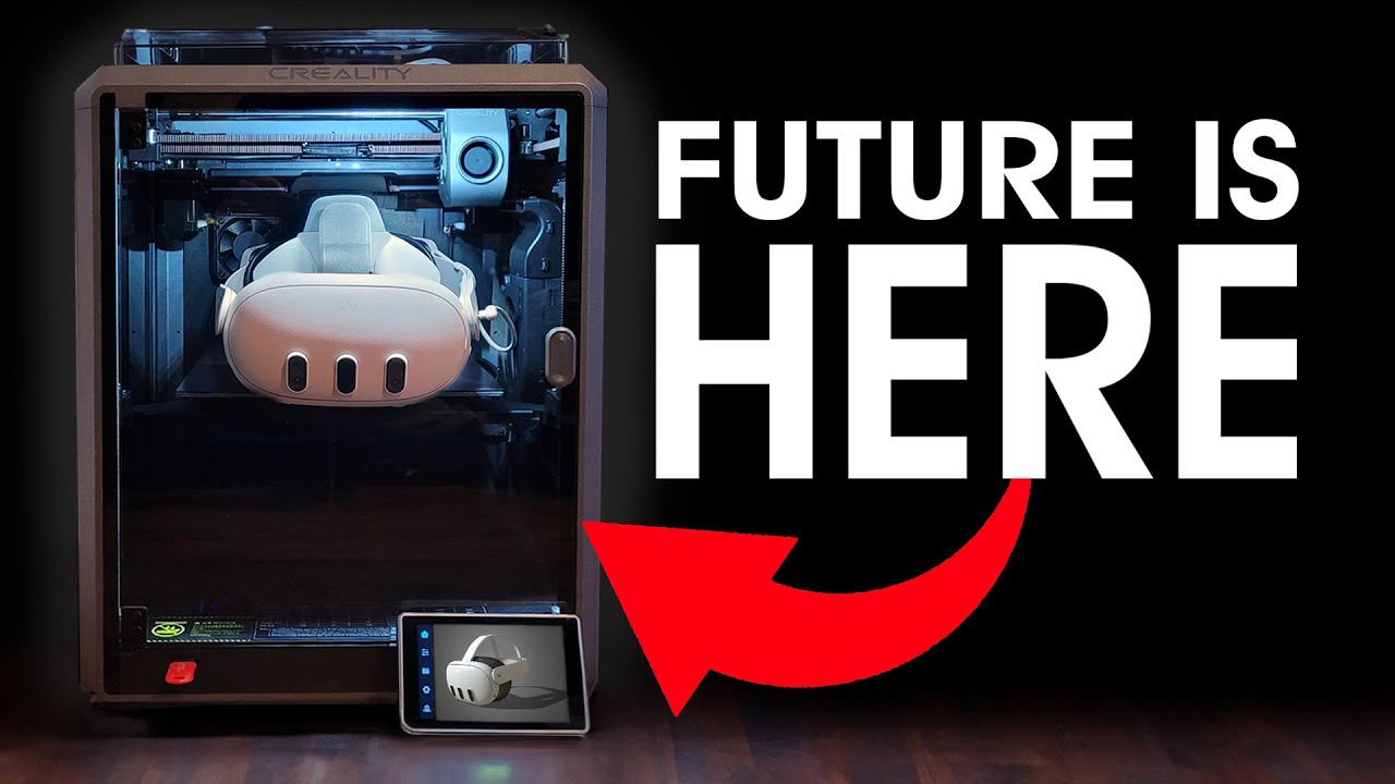 Insane 3D-Printed Quest 3 Upgrades You Won't Believe - Creality K1 - YouTube