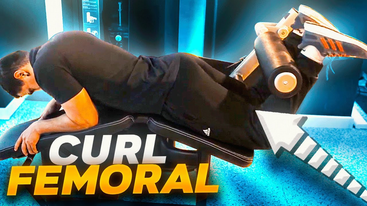 Mejora tus FEMORALES con este ejercicio | Curl femoral tumbado | GFit ...