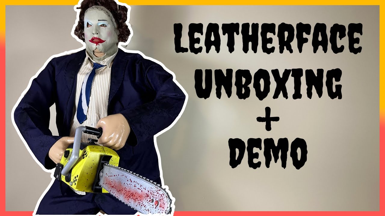 Leatherface Unboxing & Demo - YouTube