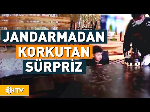 Jandarmadan Korkan Çocuğa Sürpriz... | NTV