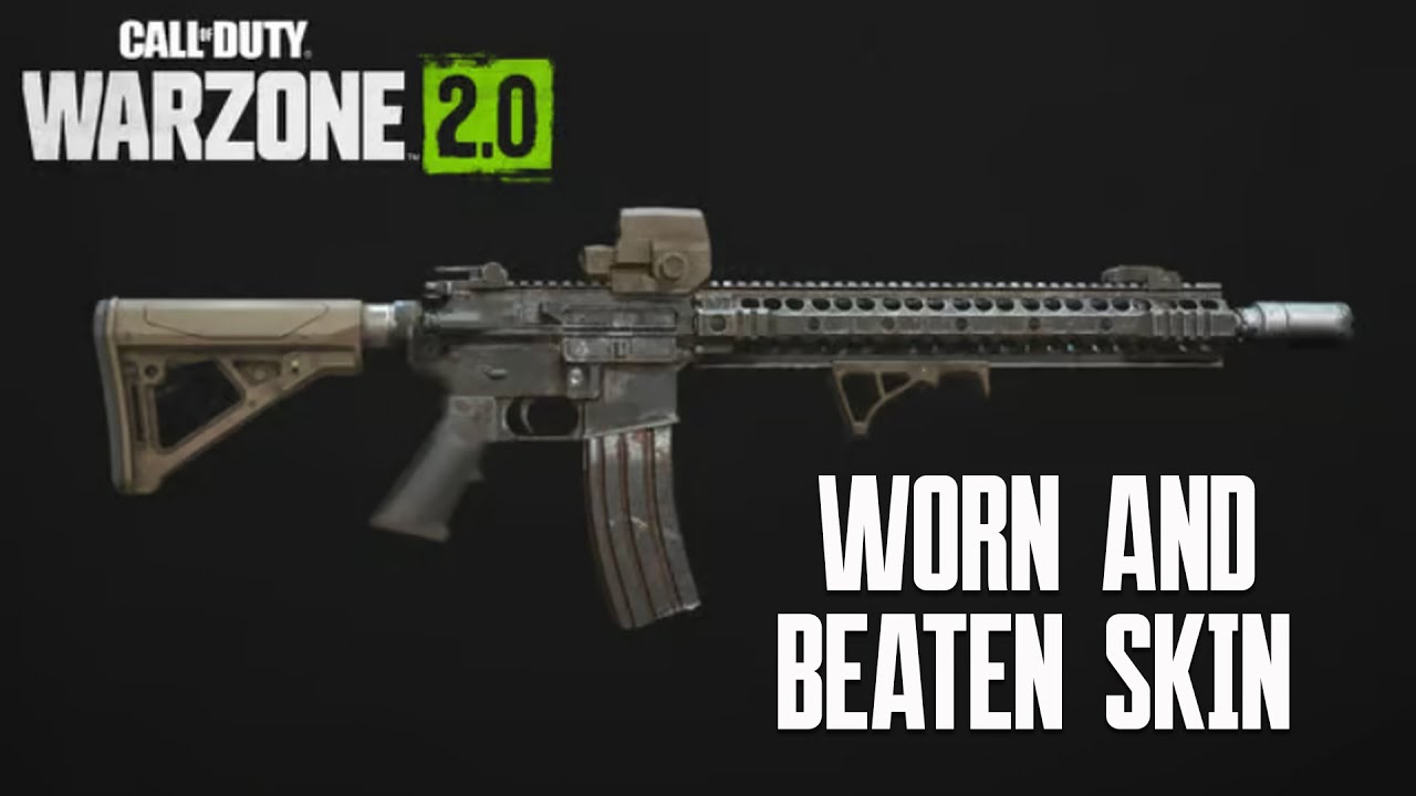 Unlock the Hidden "Worn and Beaten" Blueprint in Warzone 2 | Complete ...