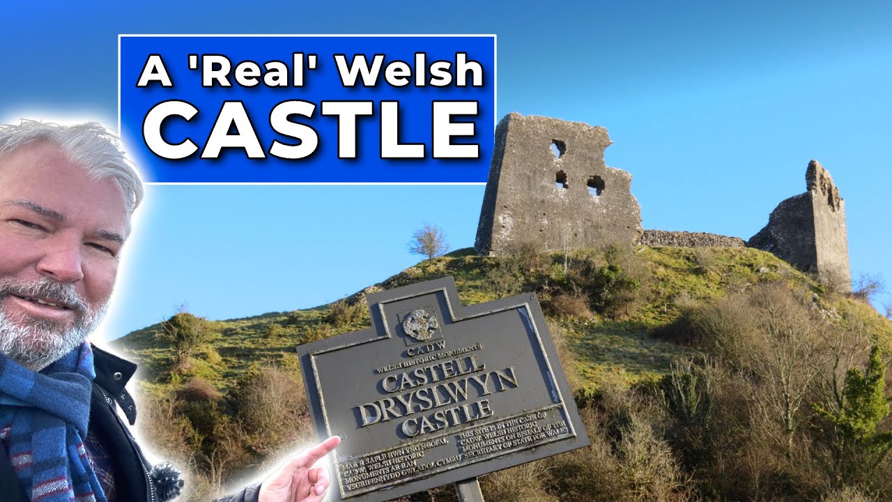 Dryslwyn Castle - Exploring The Ruins Of A 'REAL' Welsh Castle - YouTube
