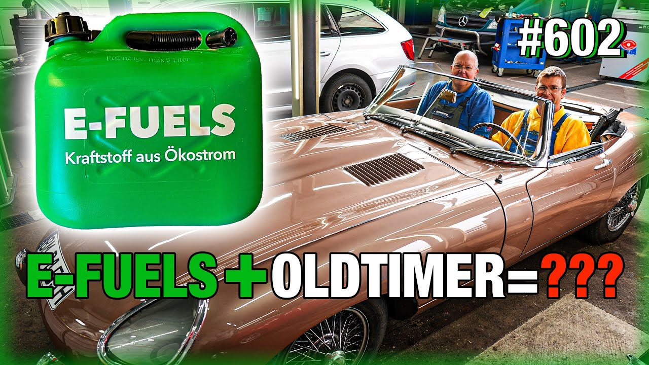 Läuft der Jaguar E-Type ('63) mit E-Fuels?? 🌱 | VW up! nicht ganz dicht ...