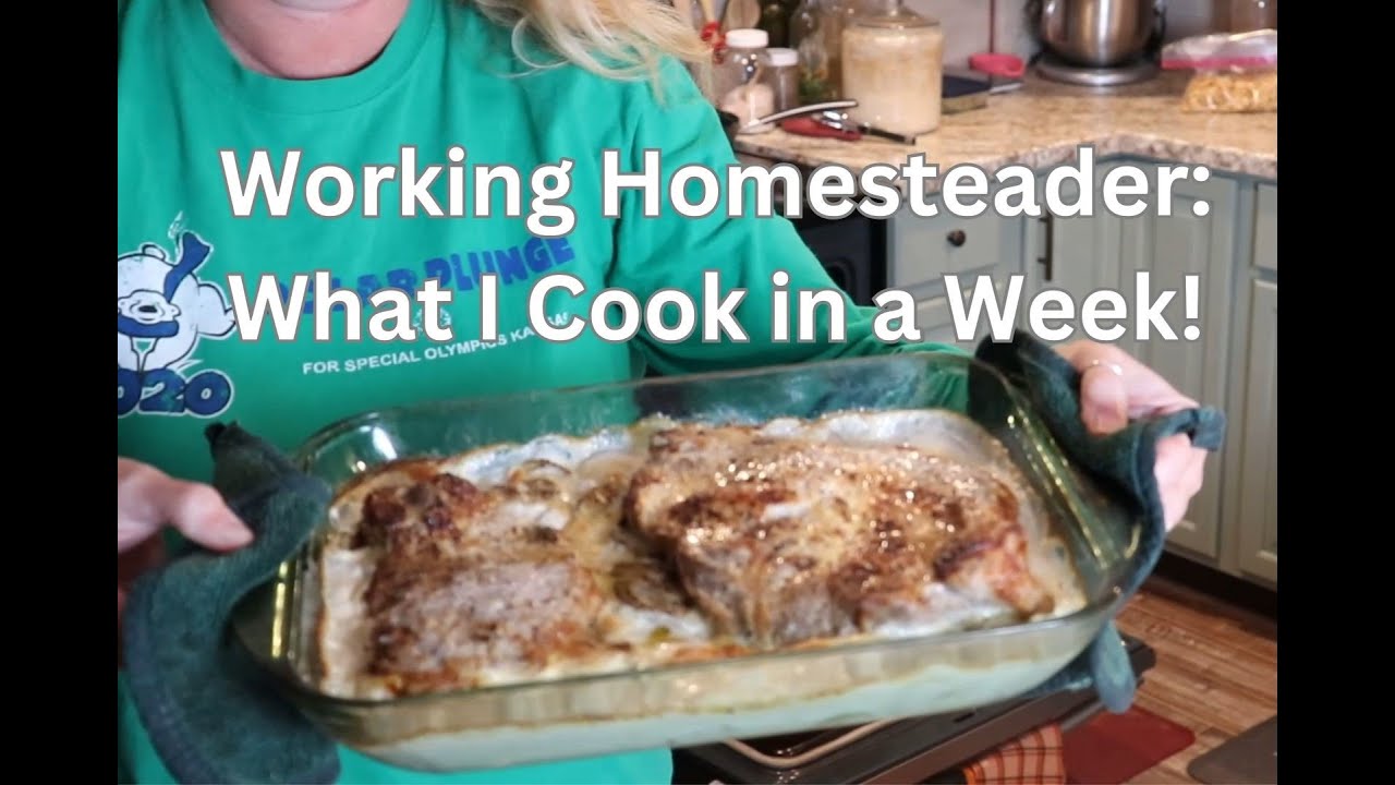 A Week with a Working Homesteader! - YouTube