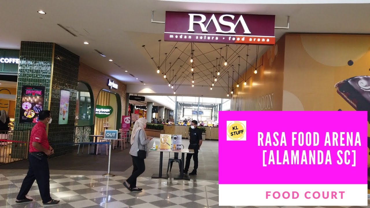 RASA Food Arena | Alamanda Shopping Centre - YouTube