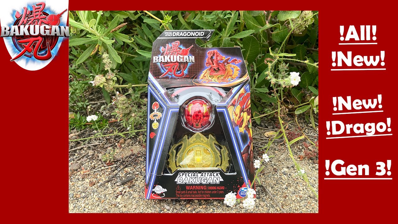 Bakugan Generation 3 Special Attack Dragonoid #bakugan #toyreview # ...