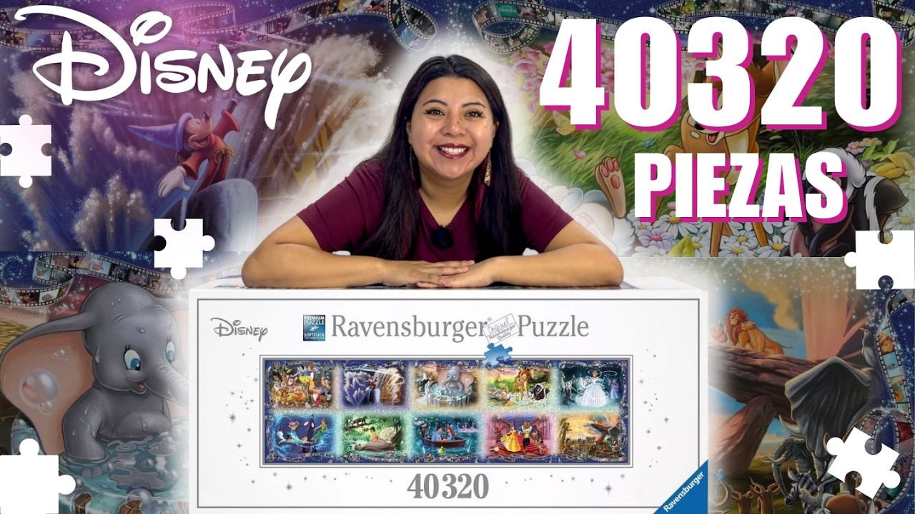 Rompecabezas de 40320 PIEZAS de Momentos Inolvidables de Disney ...
