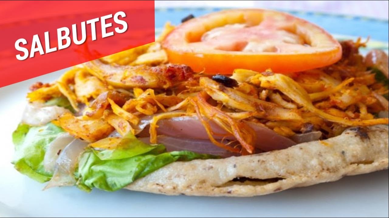Como Preparar Salbutes con Pollo comida mexicana|mexican Food - YouTube