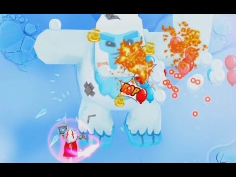 Bloons Super Monkey 2 - E11 GIANT YETI MONSTER - Frozen Fields ,28,29 ...