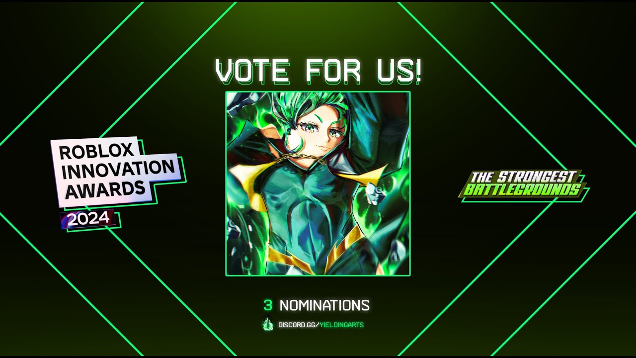 [ FREE KJ ] The Strongest Battlegrounds Voting Tutorial Roblox Innovation Awards 2024! - YouTube
