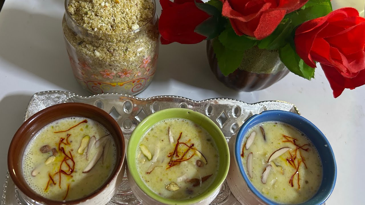 Winter special Badam shake recipe in hindi by nazz Malik kitchen - YouTube