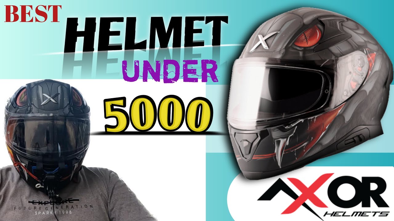 Best Helmet Under 5000| ISI and DOT Certified || Best For MotoVlog ...