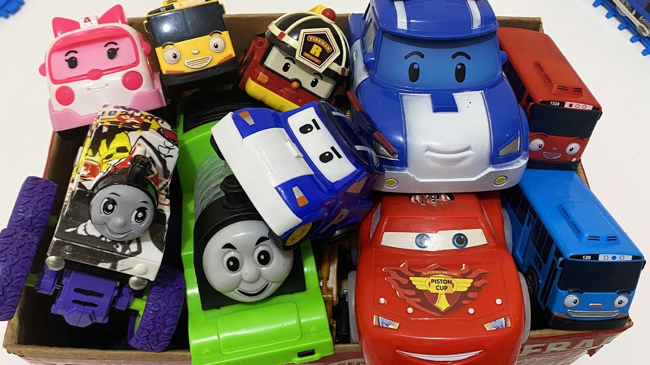 Review Mainan Mobil Mobilan, Robocar Poli, Bus Tayo, Mobil Balap, Mobil ...