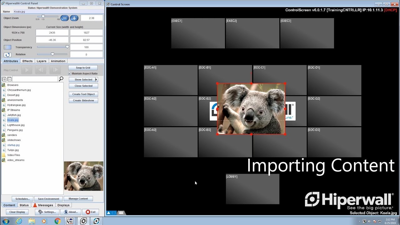 Importing Content | Hiperwall Feature Spotlight - YouTube