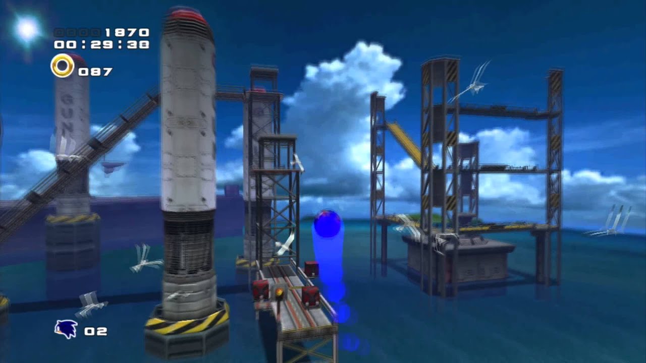 Sonic Adventure 2 Battle HD - Metal Harbor Speedrun - 1:26.47 - YouTube