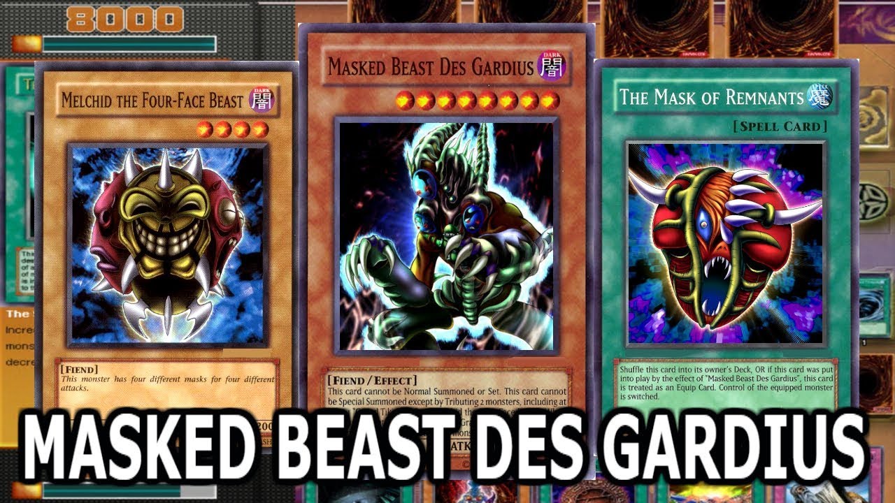 Yu-Gi-Oh! Power of Chaos The Legend Reborn MASKED BEAST DES GARDIUS ...
