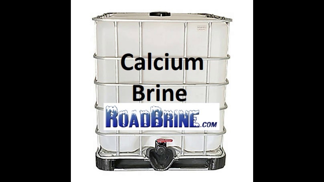Calcium Brine Road Brine Website - YouTube