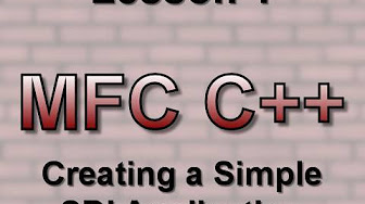 C++ MFC Tutorials - YouTube
