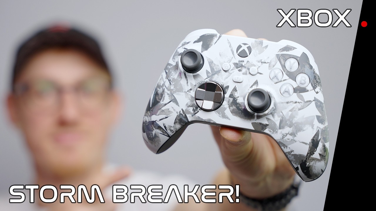 XBOX's NEW Special Edition Controller | STORM BREAKER - YouTube