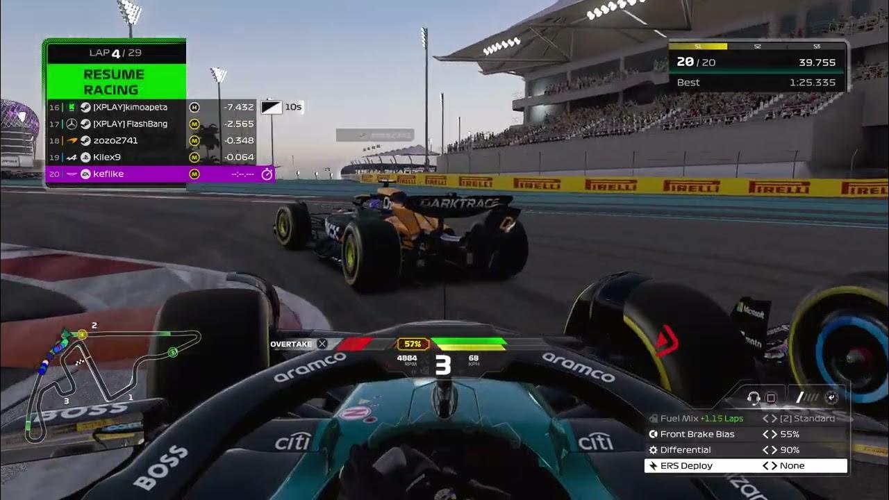 F1 24: Abu-dzabi Xplay ligafutam - YouTube