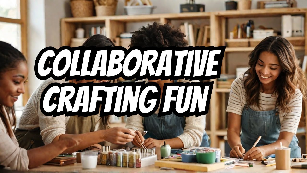 The Most Exciting Crafting Session with Friends! - YouTube