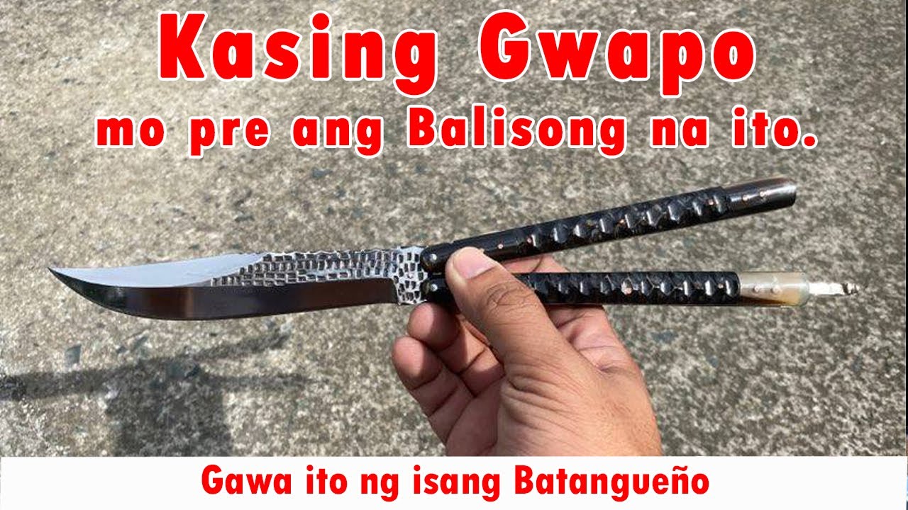Balisong galing Taal Batangas : Rosauro Lopez Maker of Balisong - YouTube