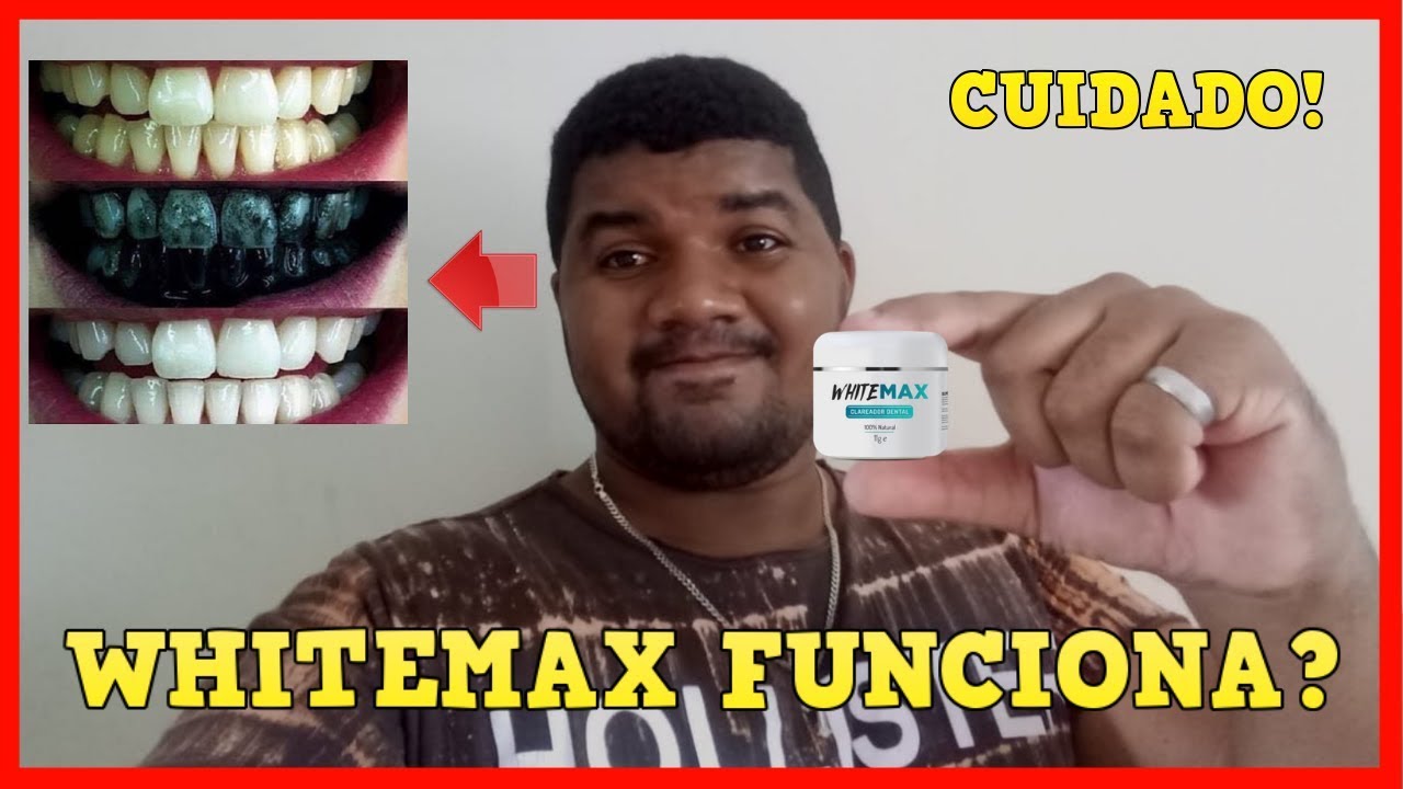 WHITEMAX Funciona? Clareador Whitemax é Bom? Whitemax Preço Onde ...