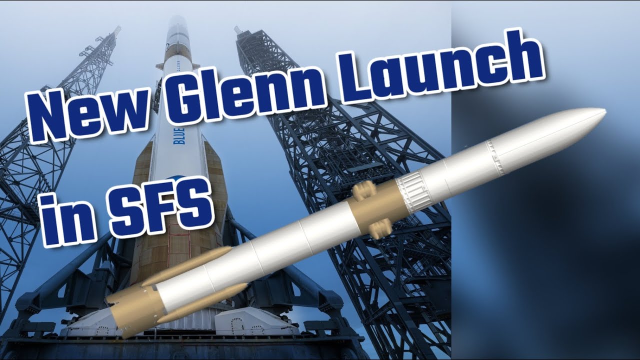 NG-1 In SFS | New Glenn Spaceflight Simulator - YouTube