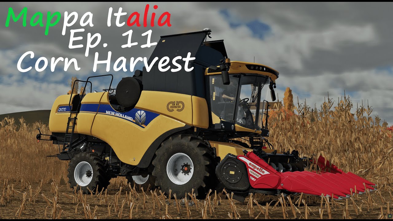 FS 22 Realistic Gameplay / Mappa Italia EP 11/ Corn Harvest / New ...