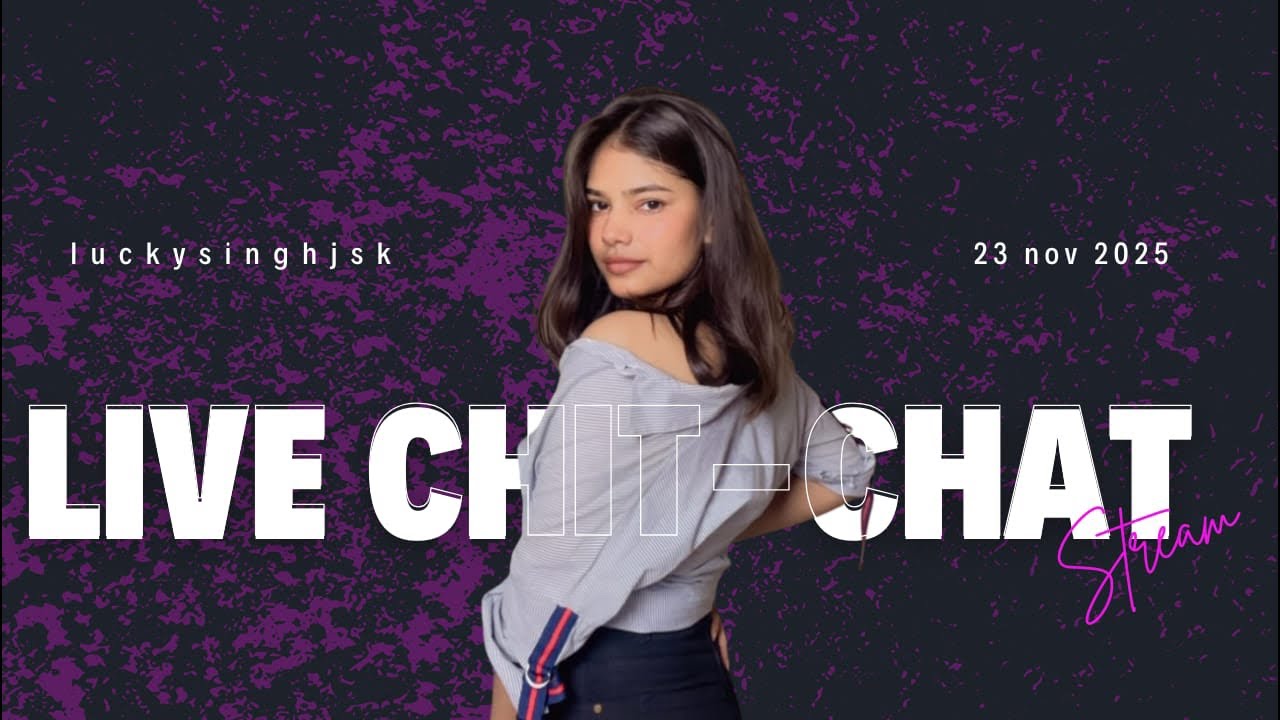 🔥 Live Chit Chat & Fun Talks | Entertainment Stream | Late Night Vibes ...