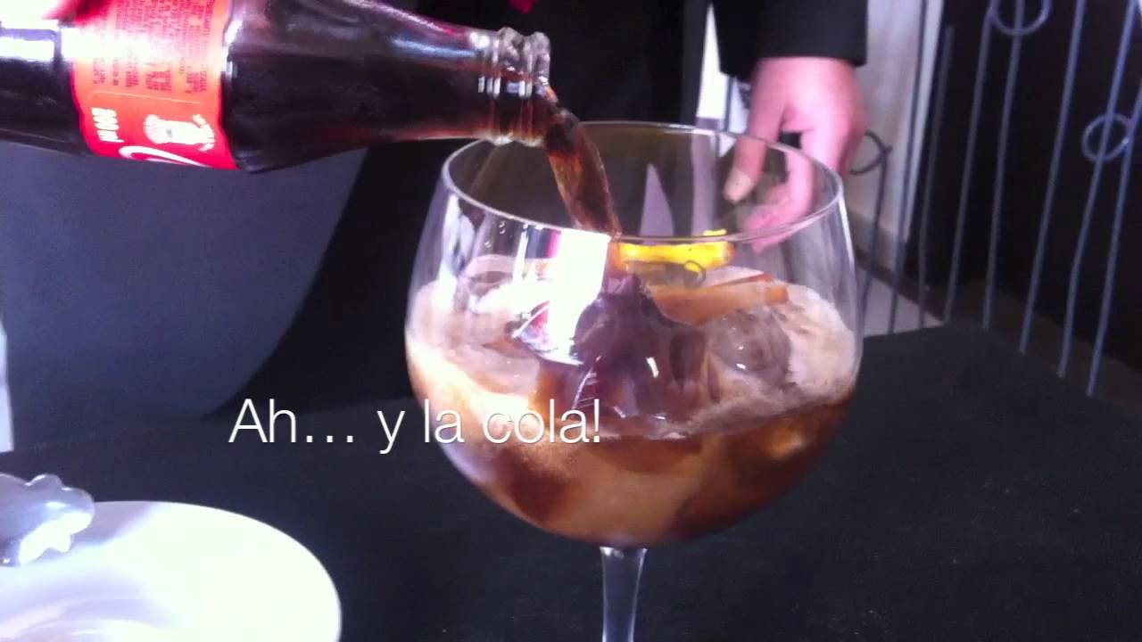 Como preparamos un Ron con Cola con todo el sabor en el Hotel Spa Torre ...