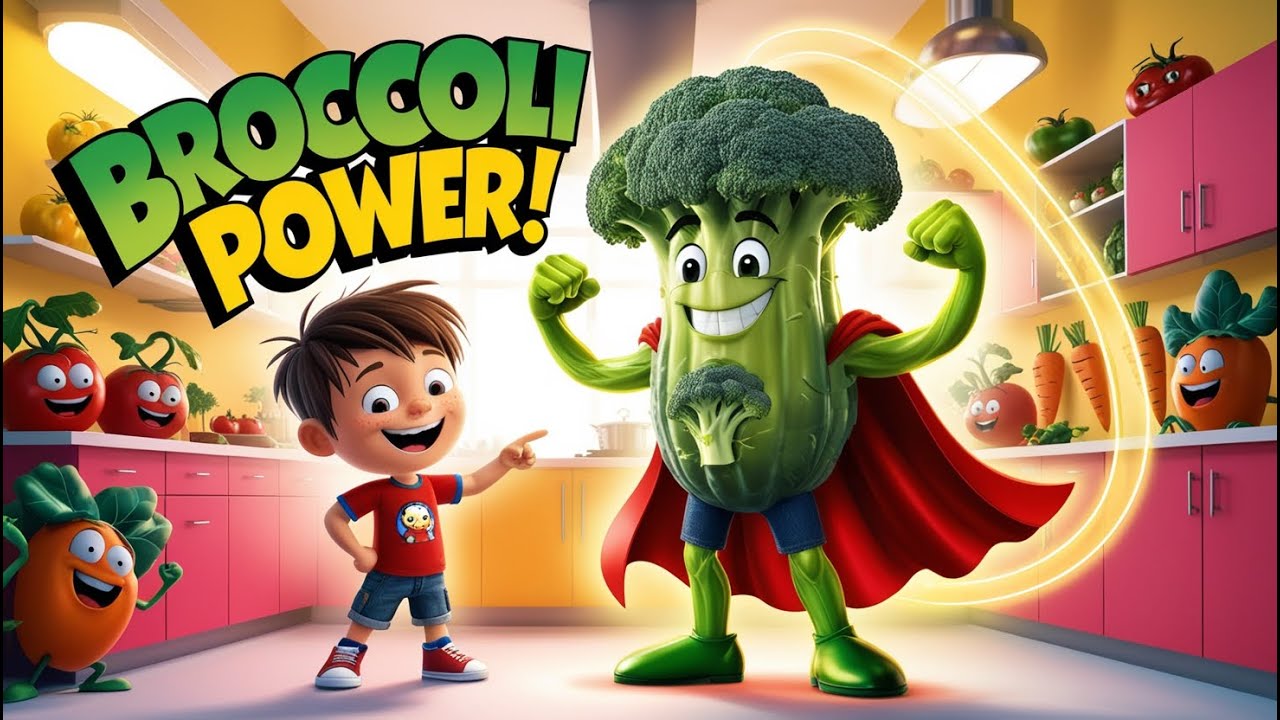 The Power of Broccoli: A Fun Kids’ Song - YouTube