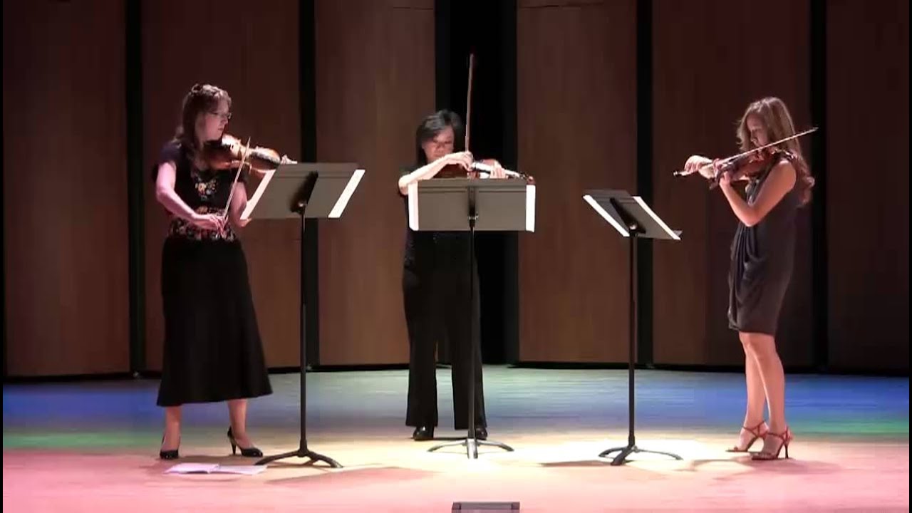 Rosé Trio performs "Counterpoint Invariable" - YouTube