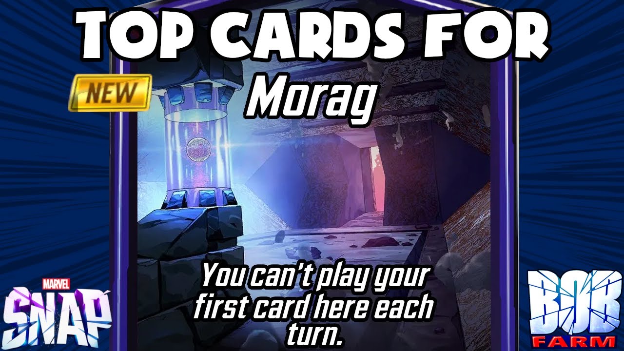 My Top Cards For Morag The New Featured Location - Marvel Snap - YouTube