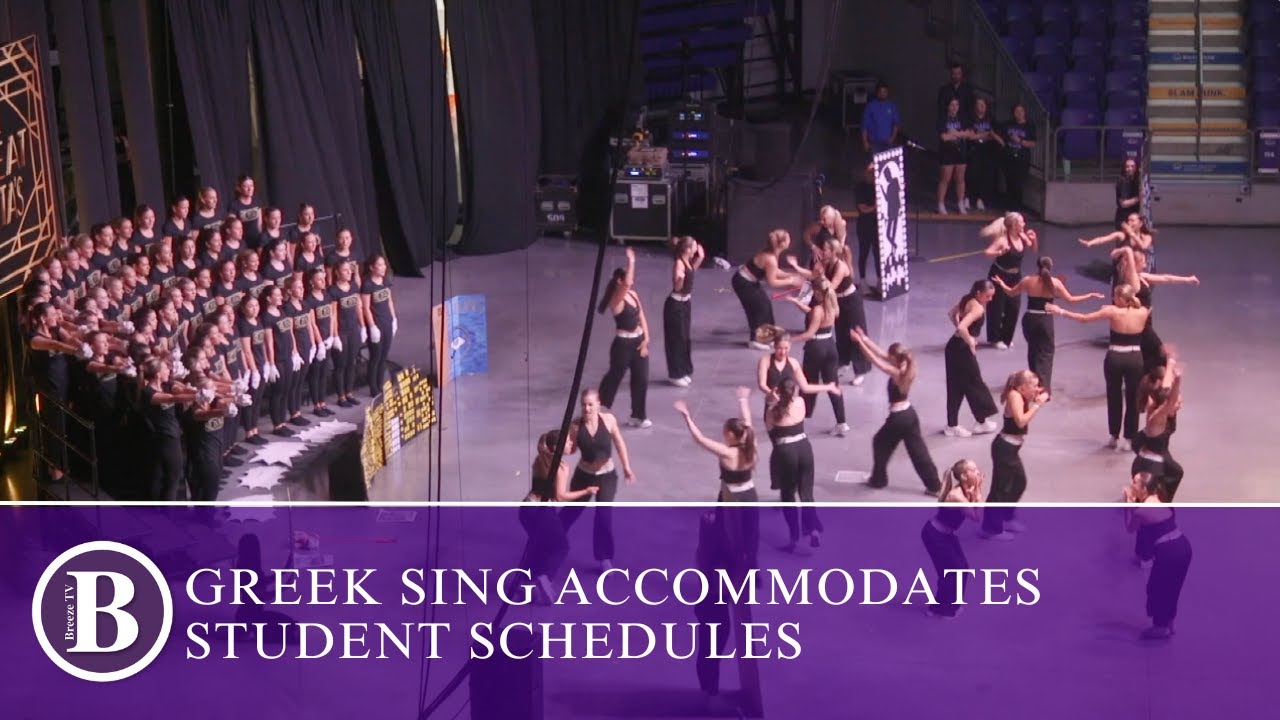 Greek Sing accommodates student schedules - YouTube