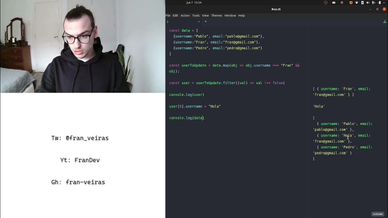 Map vs ForEach en 3 MINUTOS | JavaScript | Ejercicio de ejemplo - YouTube