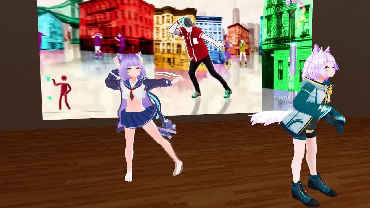 [vrchat]몸치가 춤을 춰보았다 190720 UpDown Funk - YouTube